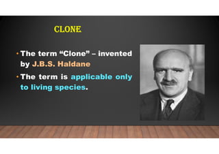 Cloning | PDF | Biological Sciences | Science