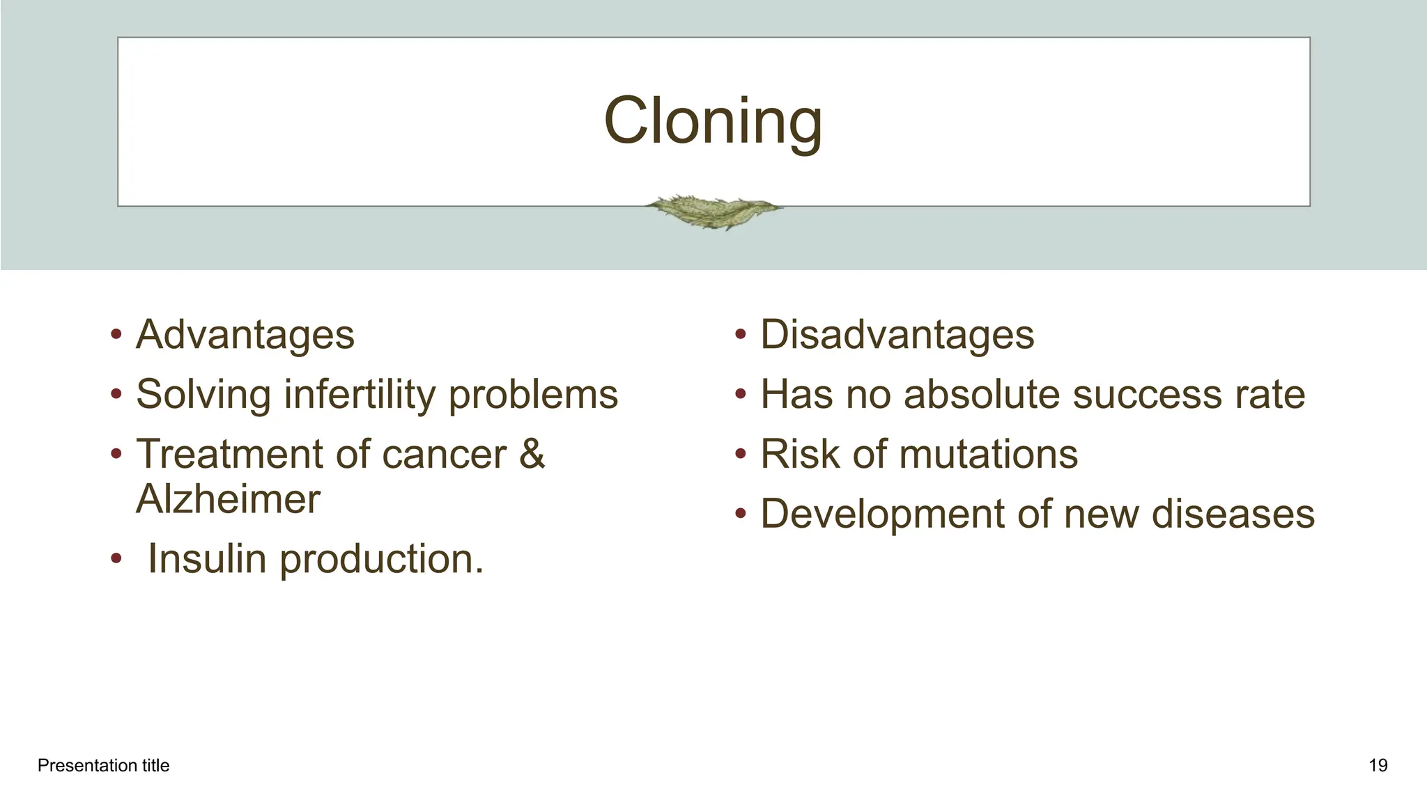 CLONING ..pptxf ggggggggggggggggggggggggggg | PPTX