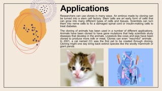 Cloning- Unlocking the Secrets of Genetic Replication - Cloning ...