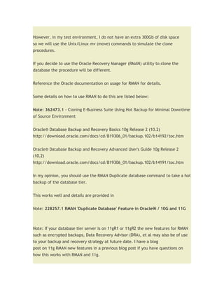 Cloning 2 | DOC | Databases | Computer Software and Applications