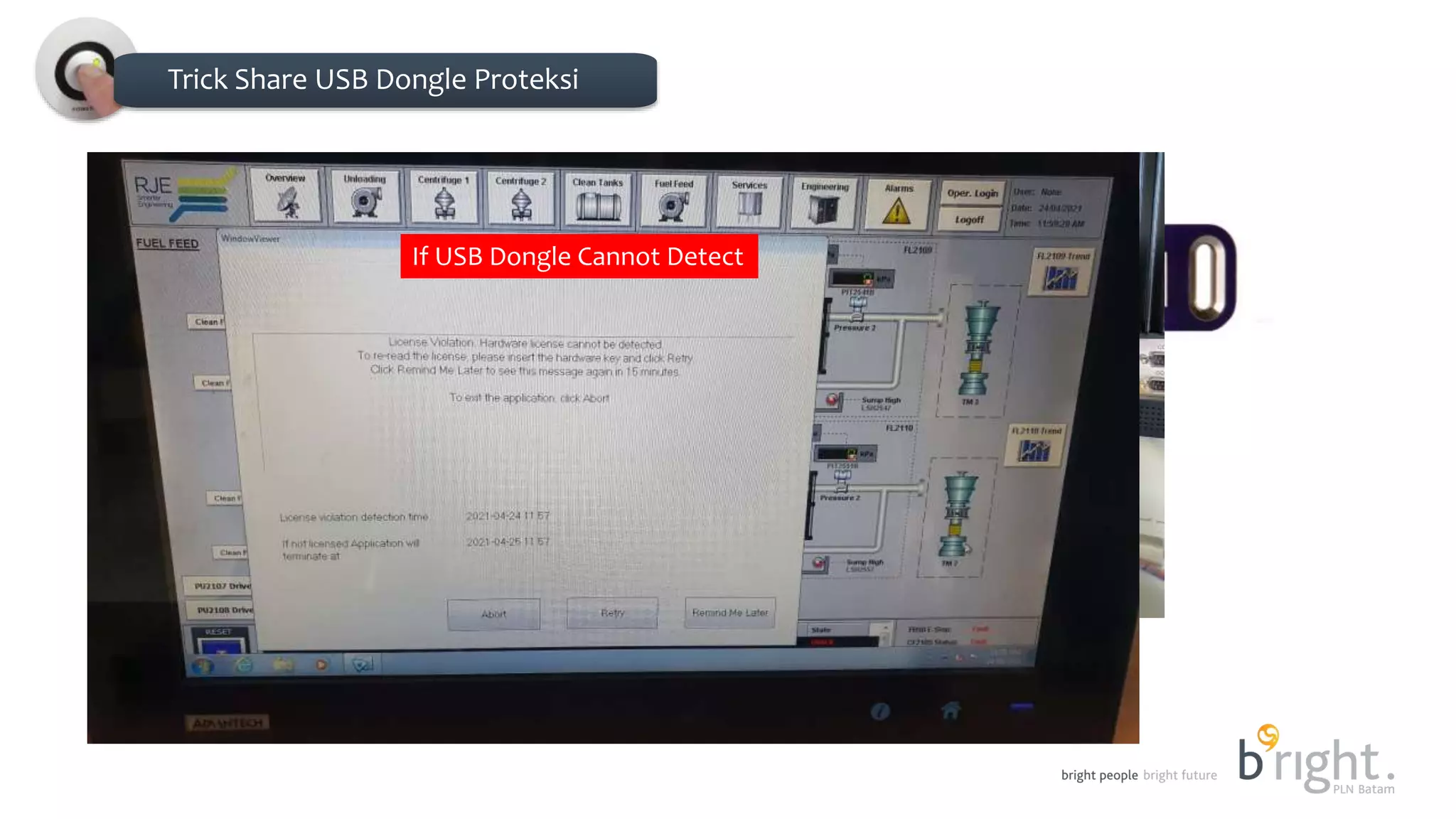 Cloning and Share Dongle HMI Wonderware Fuelblock.pptx