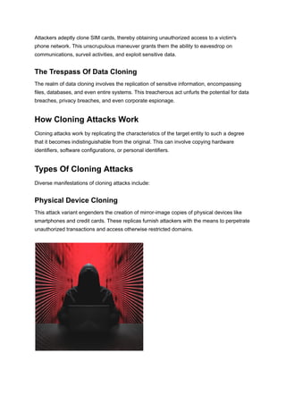 Cloning Attack.pdf | Internet Safety | Parenting