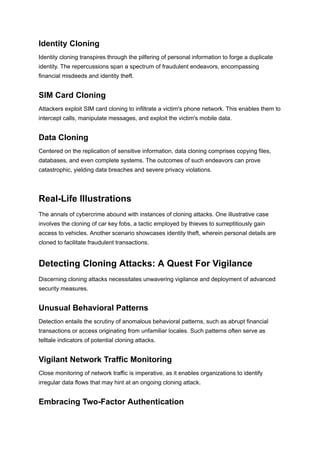 Cloning Attack.pdf | Internet Safety | Parenting