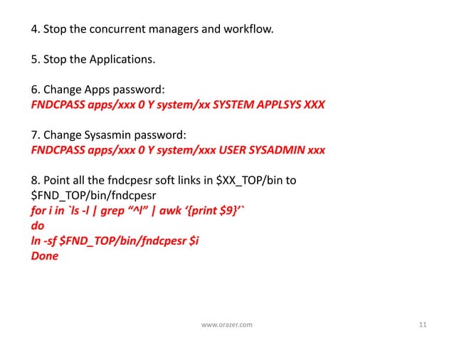 Cloning Oracle EBS R12: A Step by Step Procedure | PPTX | Databases | Computer Software and ...