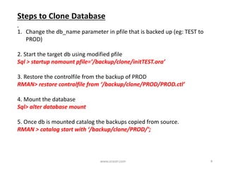 Cloning Oracle EBS R12: A Step by Step Procedure | PPTX | Databases | Computer Software and ...