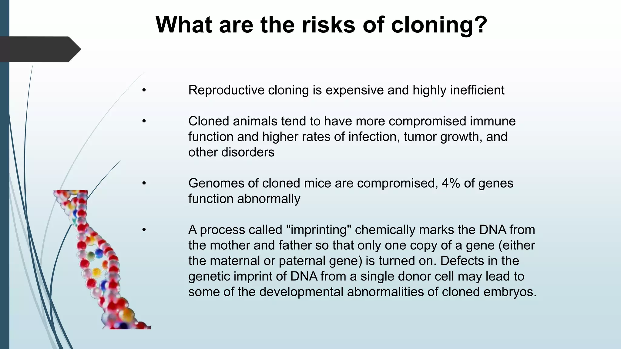 Cloning(human cloning) sreenivas.m final ppt | PPTX