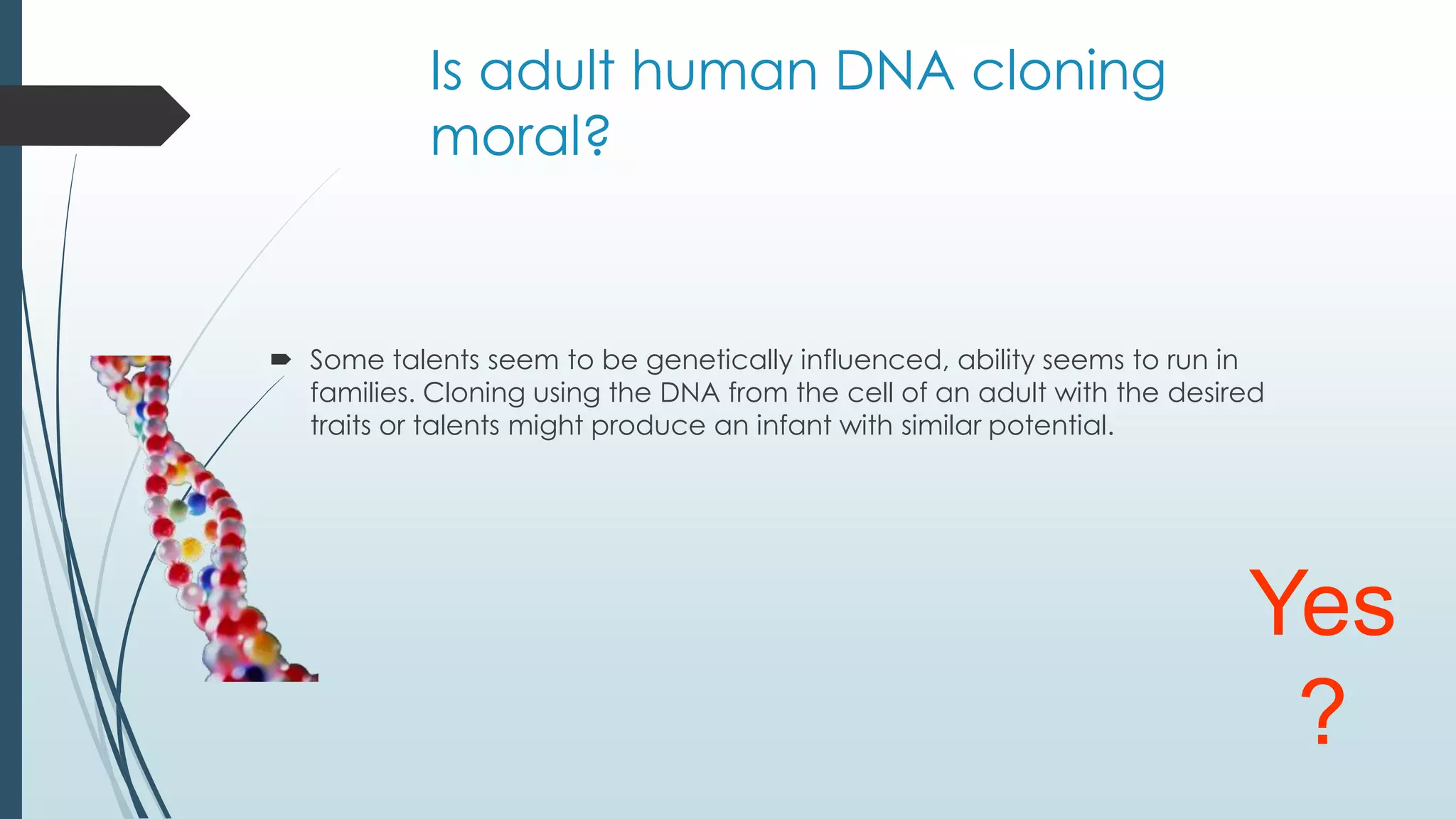 Cloning(human cloning) sreenivas.m final ppt | PPTX