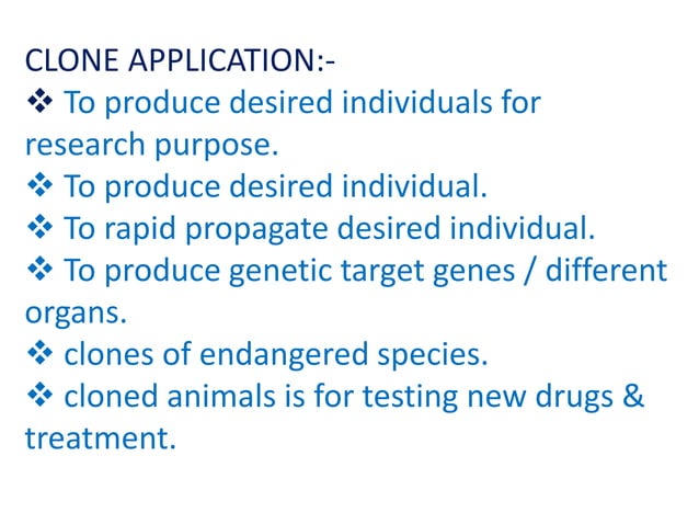 Cloning in mammals by nuclear transfer technique... | PPTX | Infertility | Reproductive Health