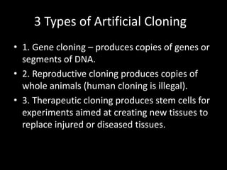Cloning Notes | PPTX