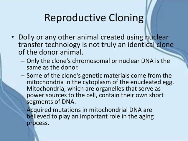 Cloning : introduction, types , advantages and disadvantages | PPTX