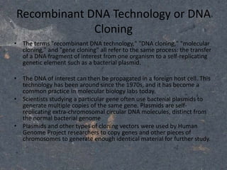 Cloning : introduction, types , advantages and disadvantages | PPTX