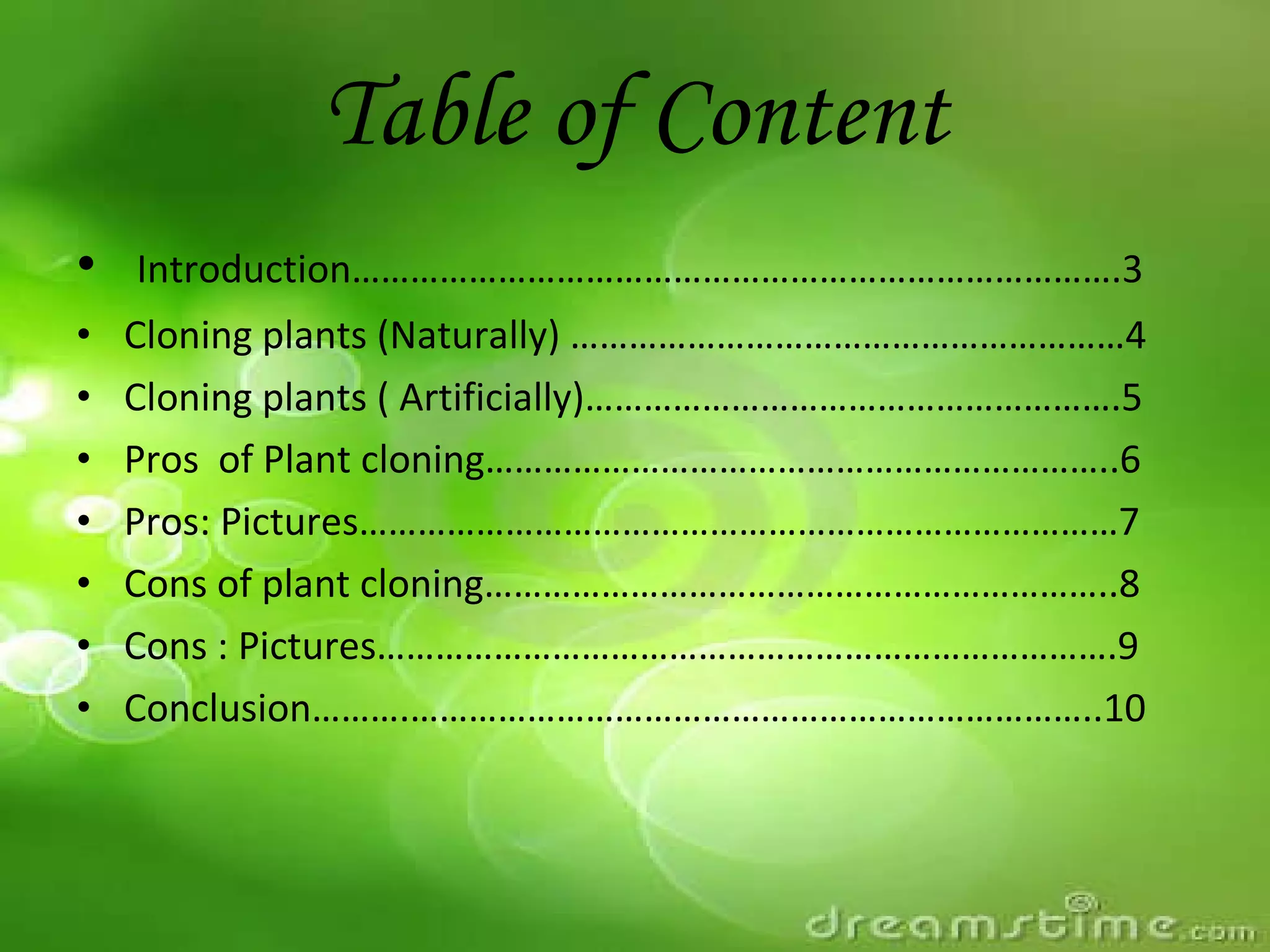 Cloning plants 03 | PPT
