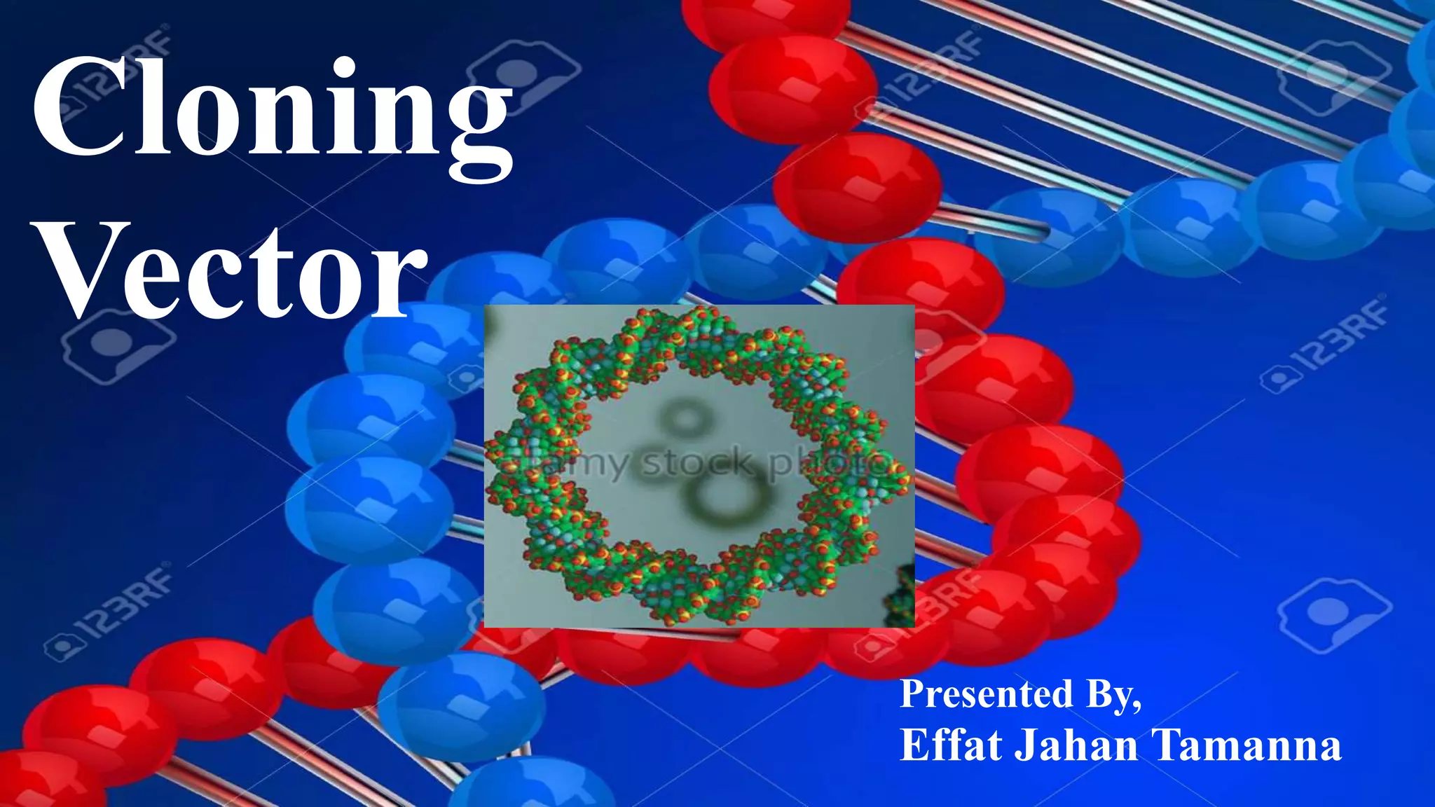 Cloning vectors | PPTX