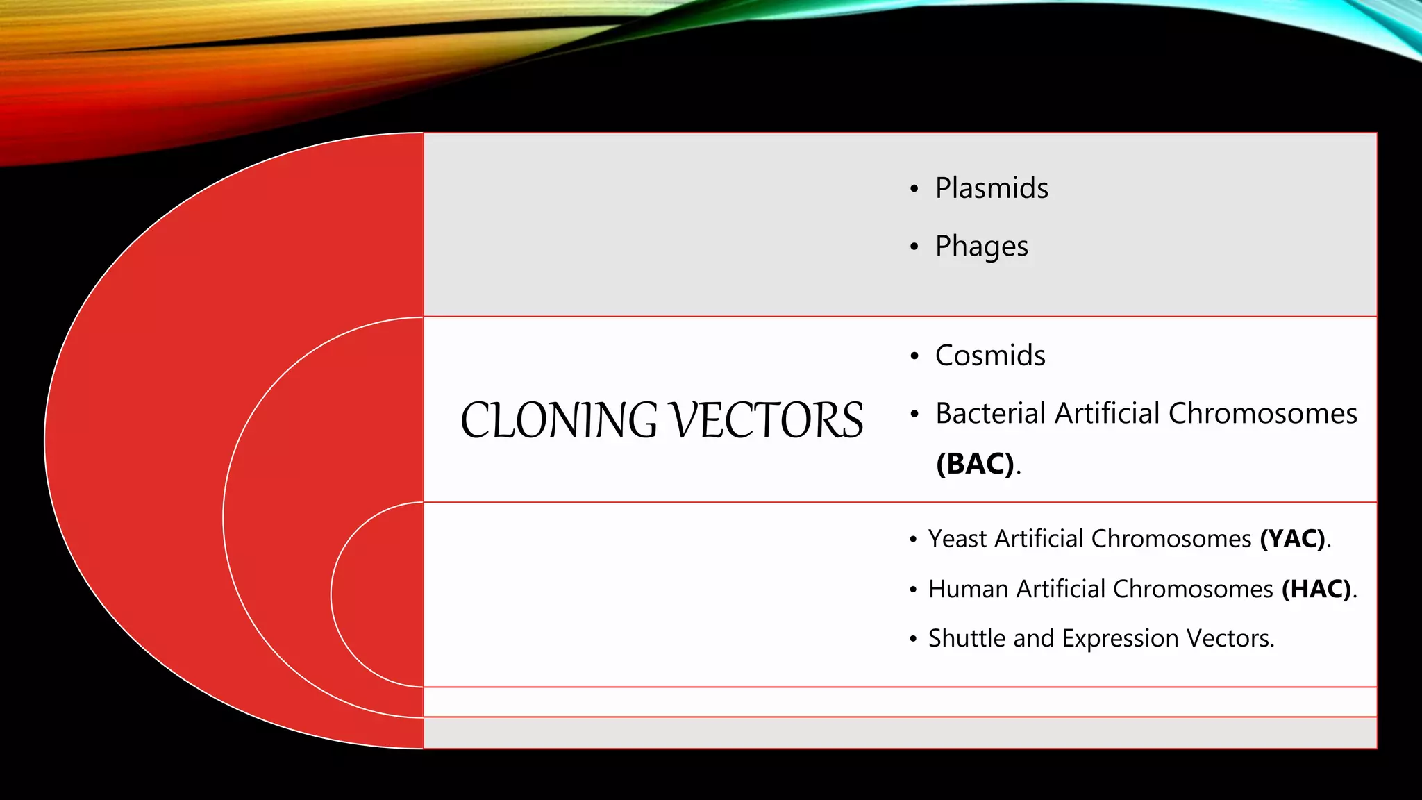 Cloning vectors | PPTX