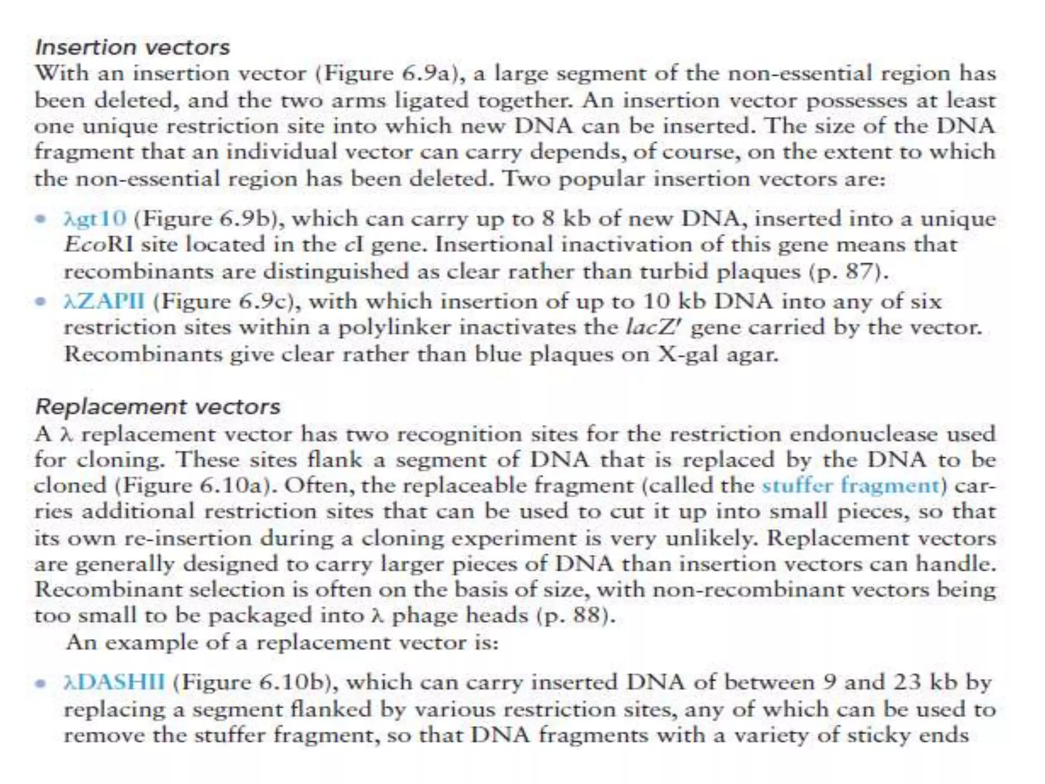 Cloning vectors.pptx | Genetics | Science