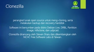 Clonning with clonezilla | PPT