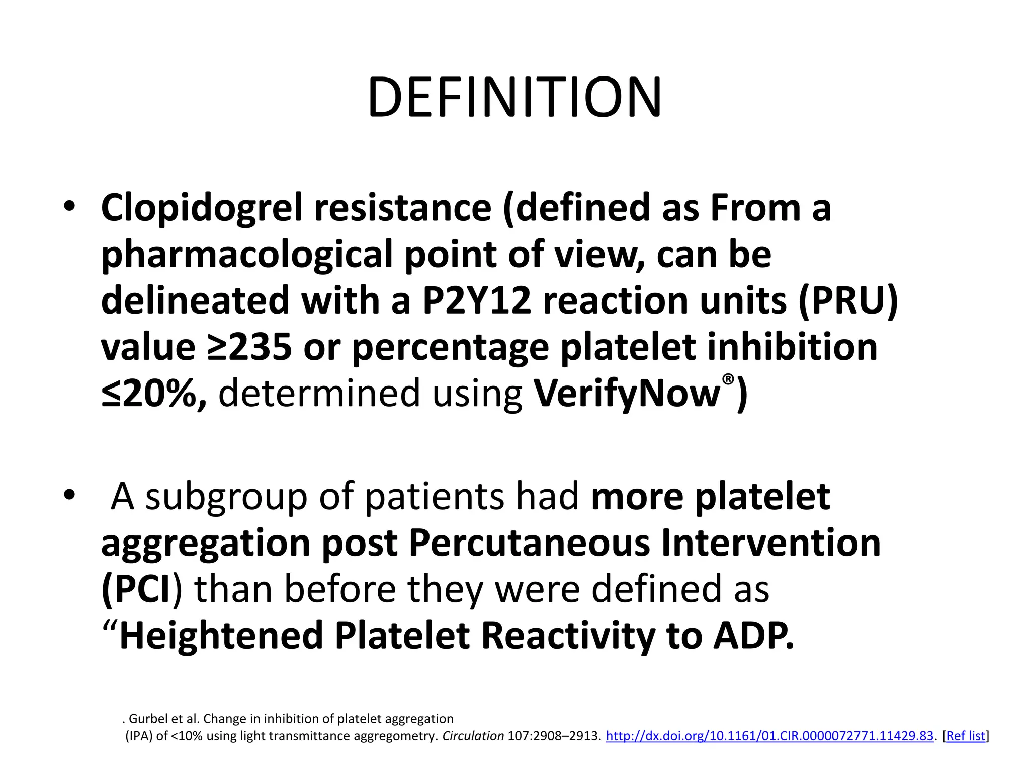 CLOPIDOGREL RESISTANCE.pptx
