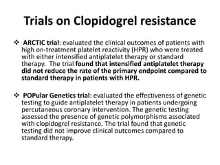 CLOPIDOGREL RESISTANCE.pptx