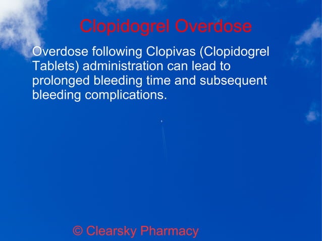 Clopivas (Clopidogrel Bisulfate Tablets) | ODP | Heart and ...