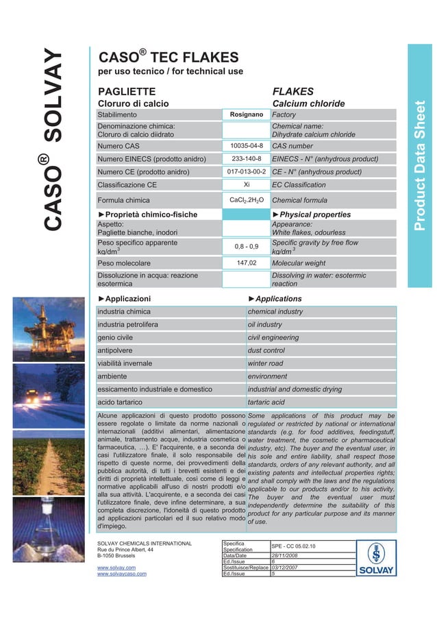 Cloreto De CáLcio F | PDF | Chemistry | Science
