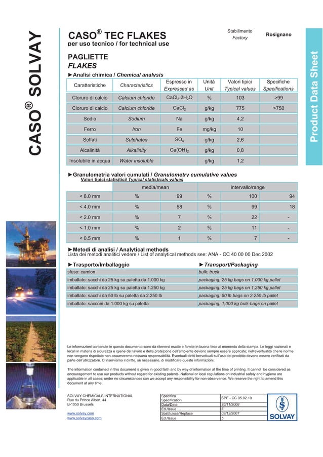 Cloreto De CáLcio F | PDF | Chemistry | Science