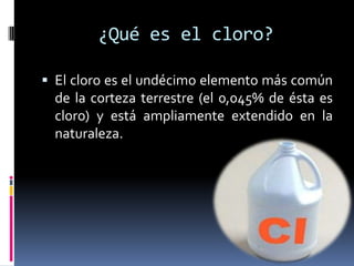 Cloro | PPTX