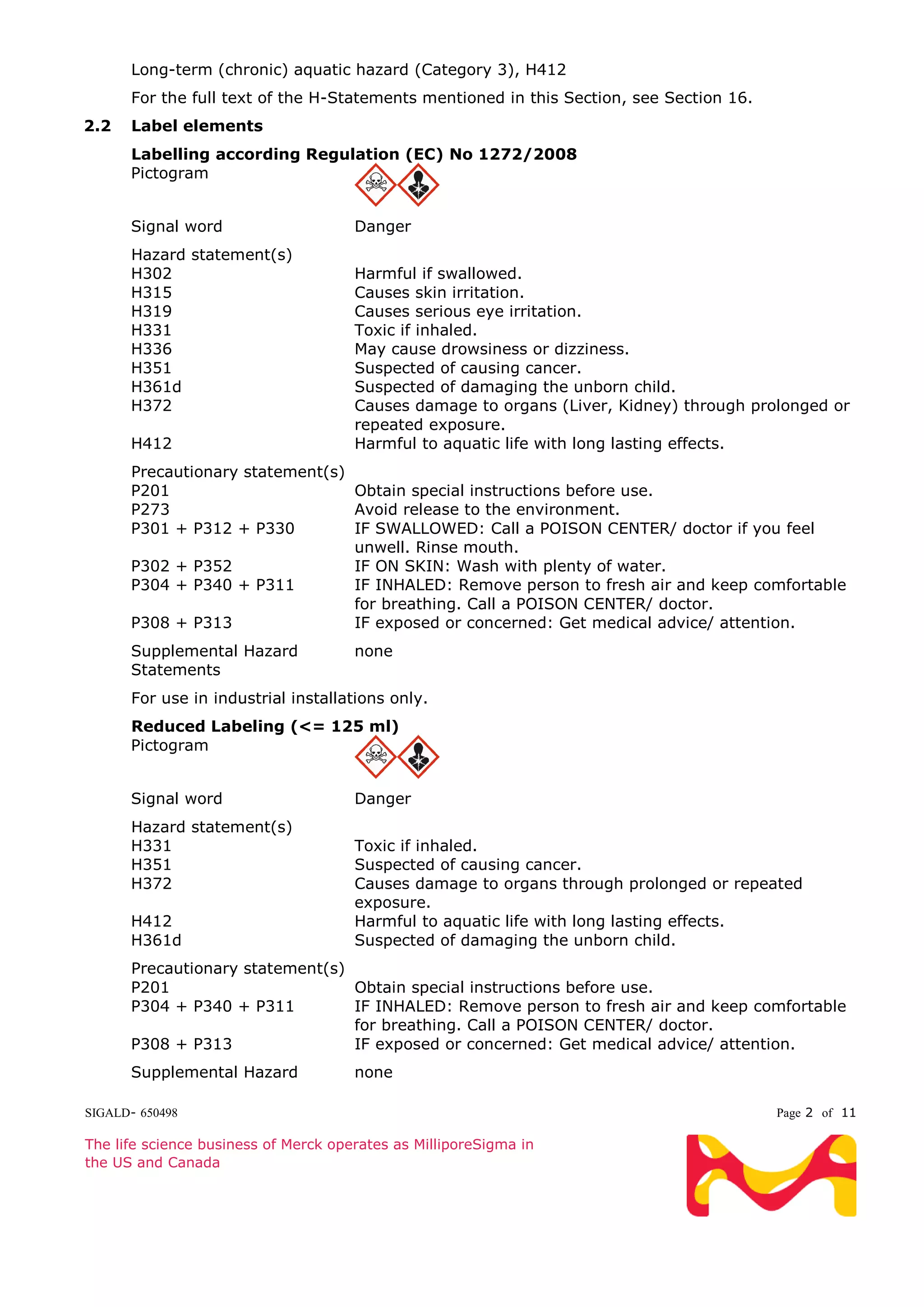 CLOROFORMO.pdf | Chemistry | Science