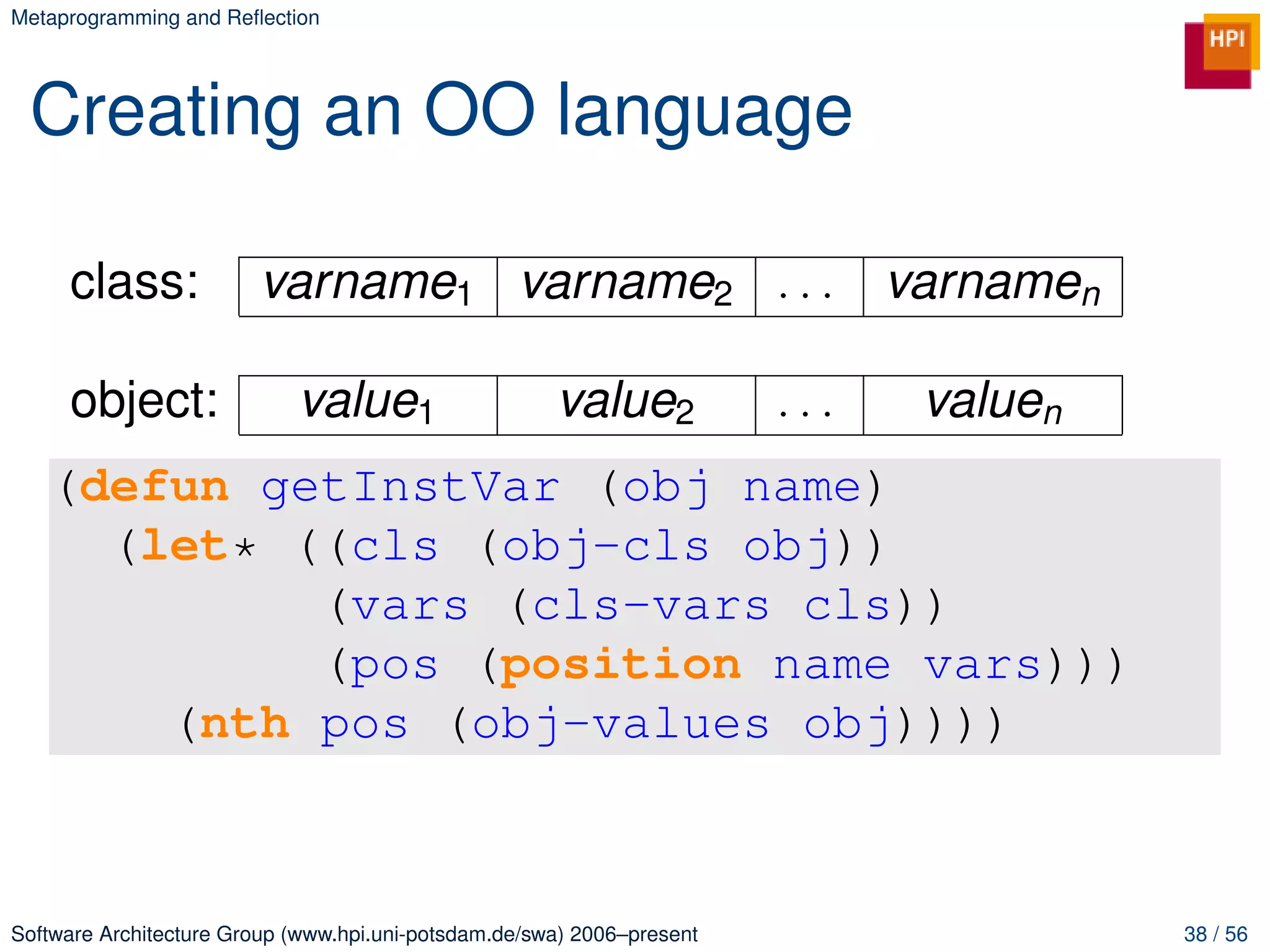 Metaprogramming and Reflection in Common Lisp | PPT Metaprogramming and Reflection in Common Lisp | PPT
