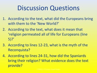 Religion Constructed Response | PPT