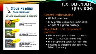 Close reading | PPTX