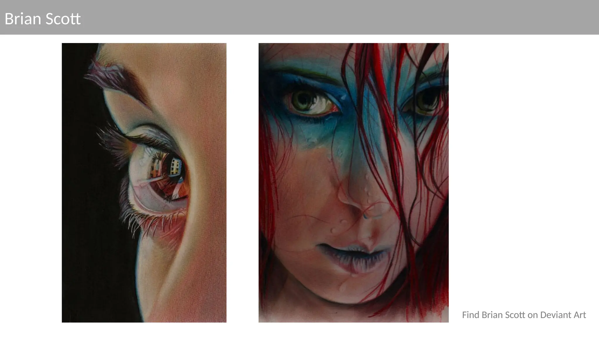 Examples of artists who use a close up composition style | PPTX