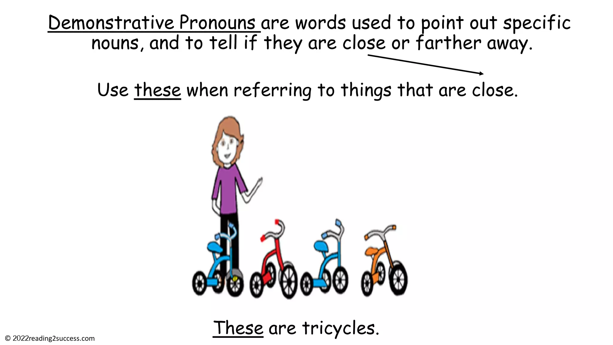 Teaching Kids Demonstrative Pronouns: this, that, these and those # ...