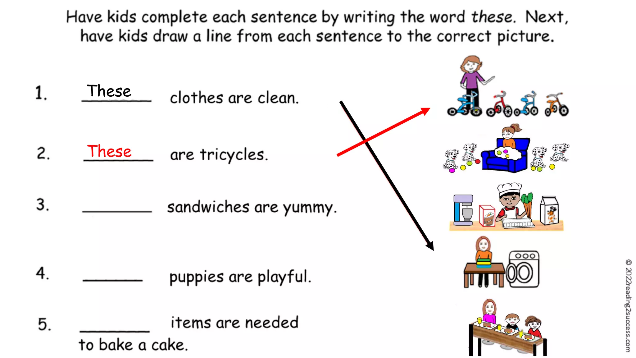 Teaching Kids Demonstrative Pronouns: this, that, these and those # ...