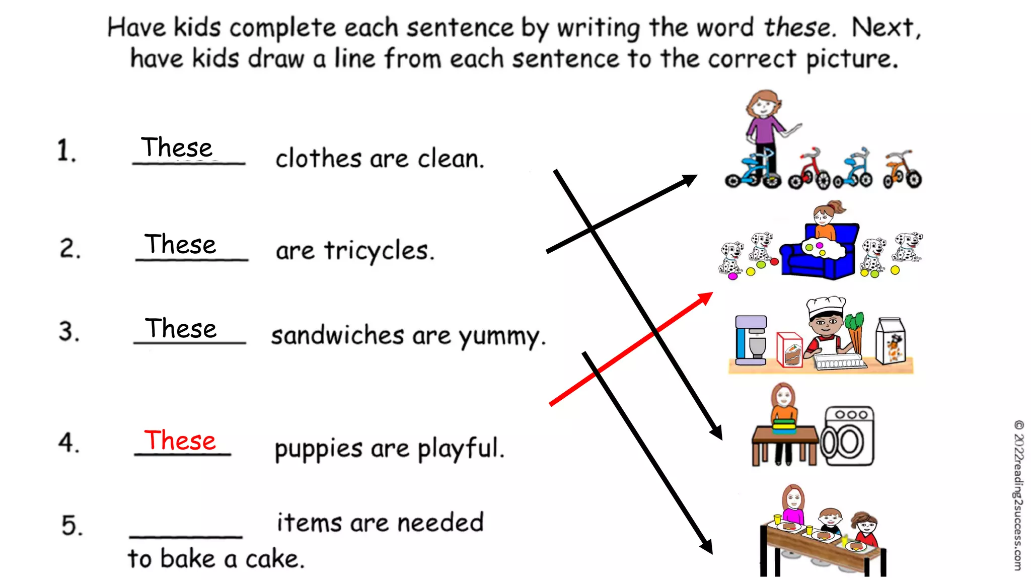Teaching Kids Demonstrative Pronouns: this, that, these and those # ...