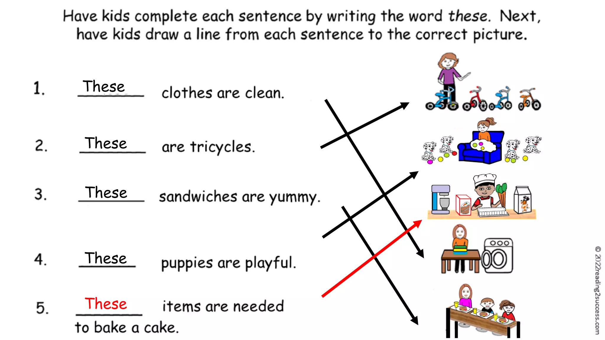 Teaching Kids Demonstrative Pronouns: this, that, these and those # ...