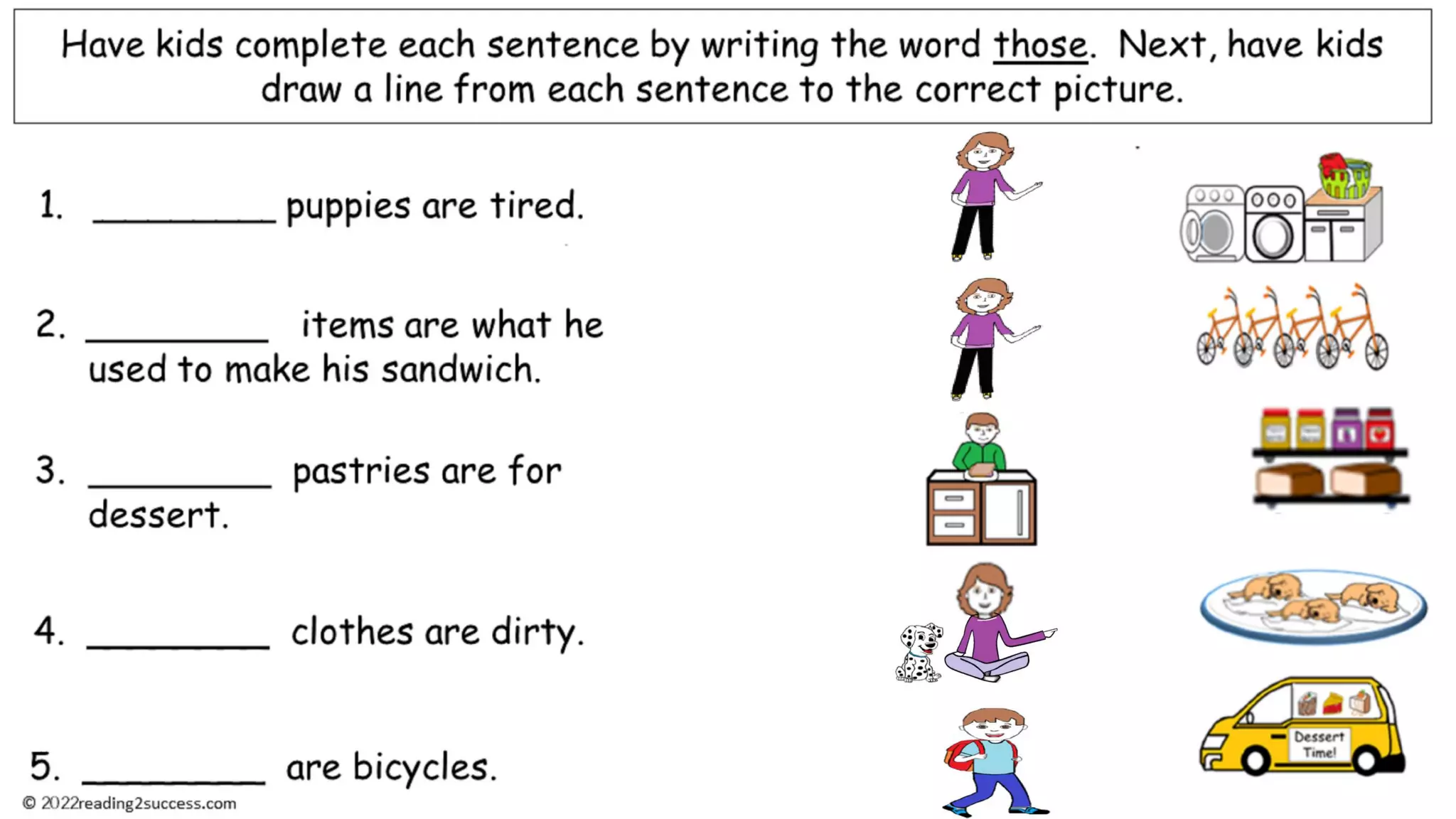 Teaching Kids Demonstrative Pronouns: this, that, these and those # ...