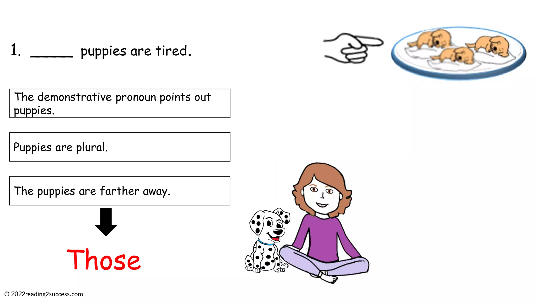 Teaching Kids Demonstrative Pronouns: this, that, these and those # ...
