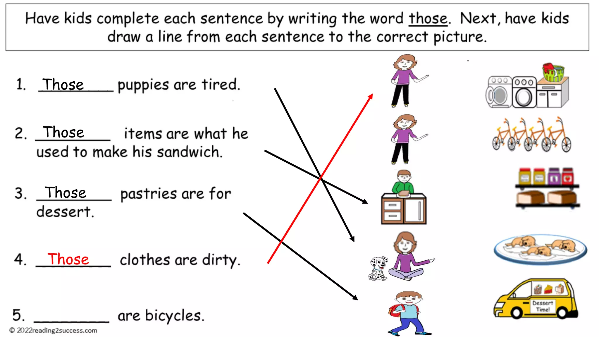 Teaching Kids Demonstrative Pronouns: this, that, these and those # ...