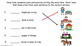 Teaching Kids Demonstrative Pronouns: this, that, these and those # ...