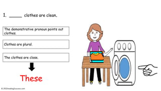 Teaching Kids Demonstrative Pronouns: this, that, these and those # ...