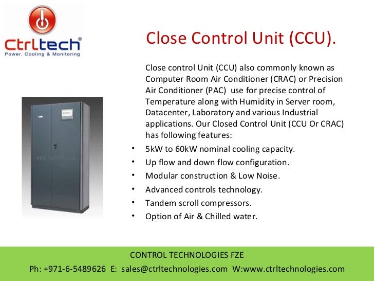 Close control unit
