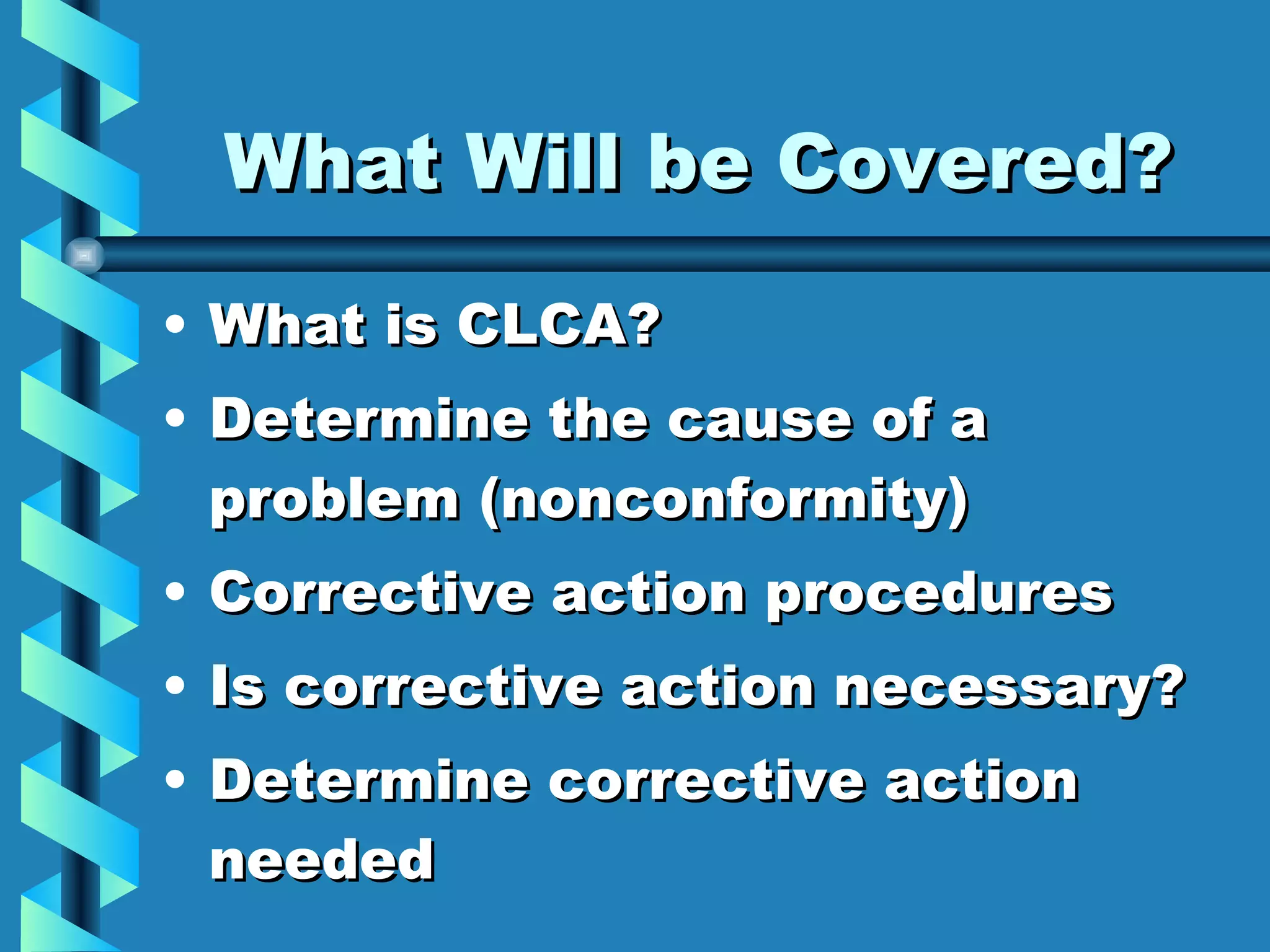 Closed Loop Corrective Action | PPT