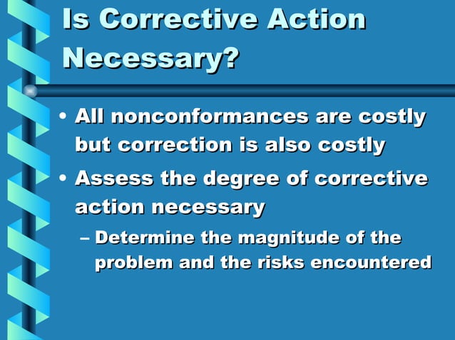 Closed Loop Corrective Action | PPT | Business | Business and Finance