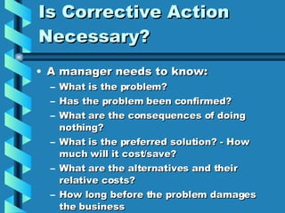 Closed Loop Corrective Action | PPT