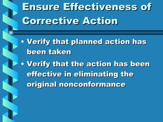 Closed Loop Corrective Action | PPT