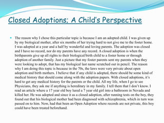 Closed Adoption | PPTX
