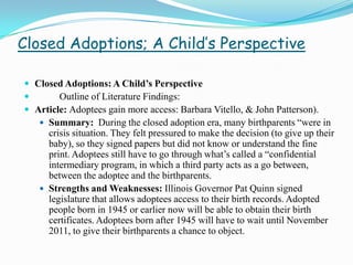 Closed Adoption | PPTX
