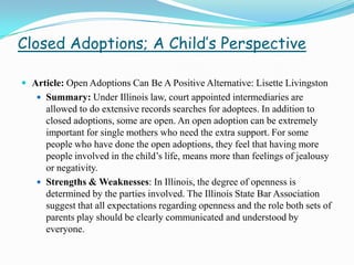Closed Adoption | PPTX