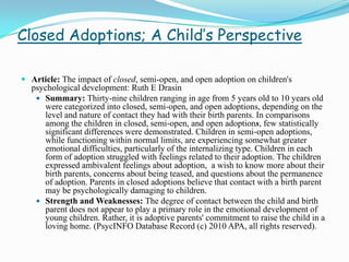 Closed Adoption | PPTX