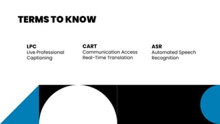 Quick Start to Captioning | PDF